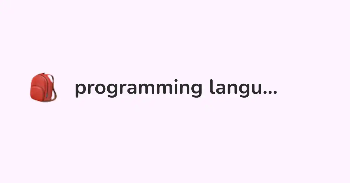 programming language theory